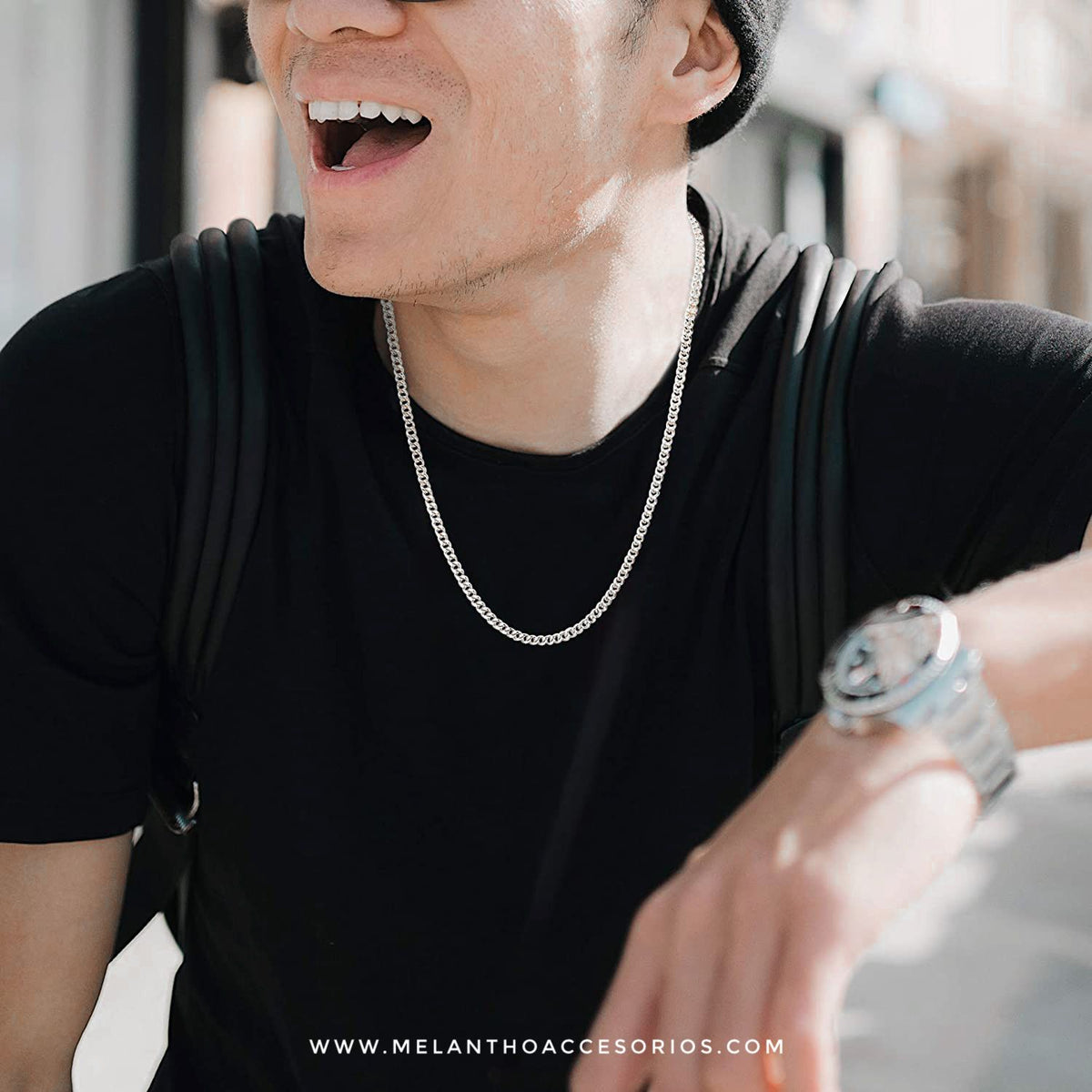 Corvina Silver - 4mm – Melantho Accesorios